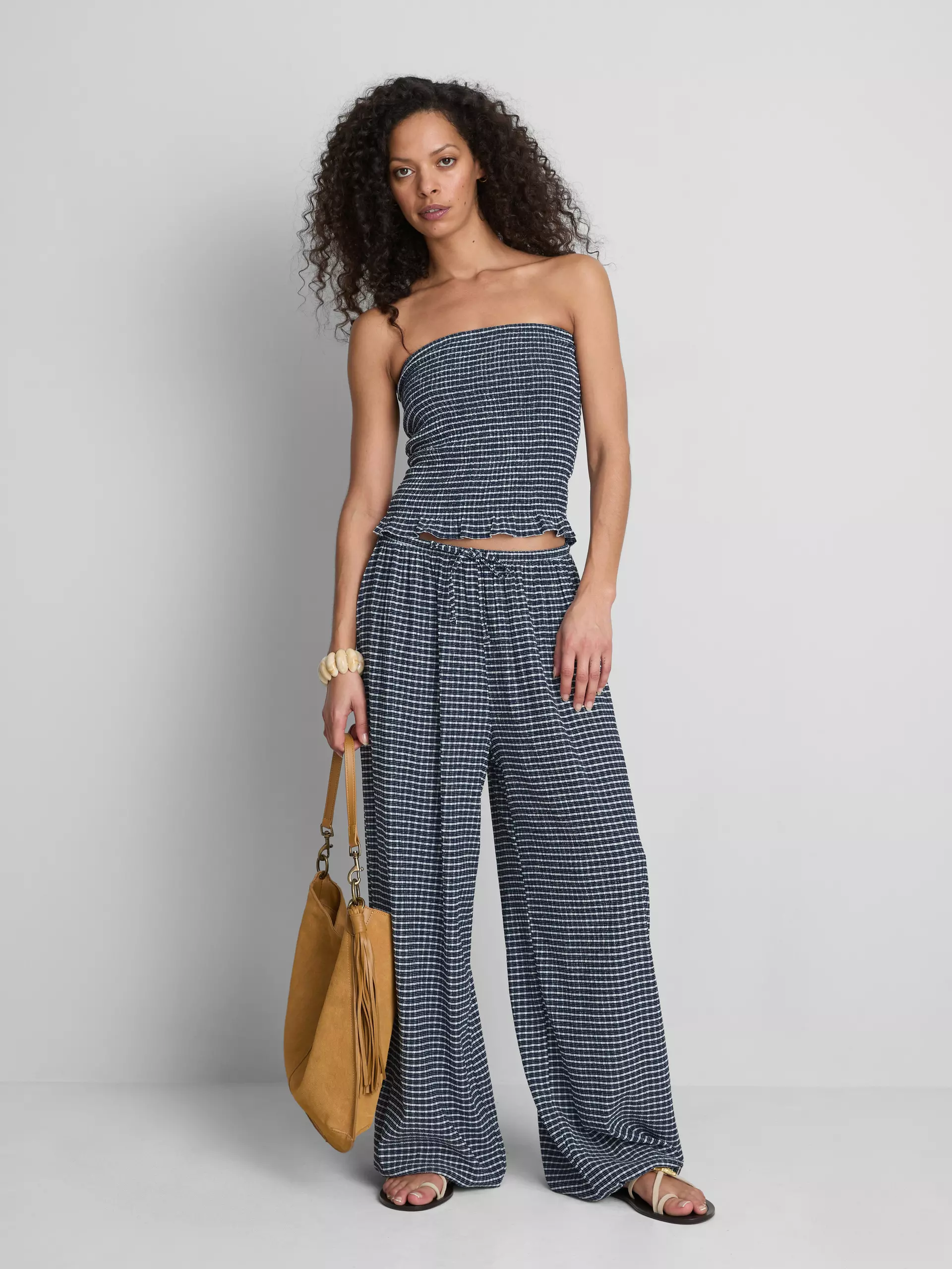 El conjunto vichy de Paula Echevarría para Primark que muchas van a ...