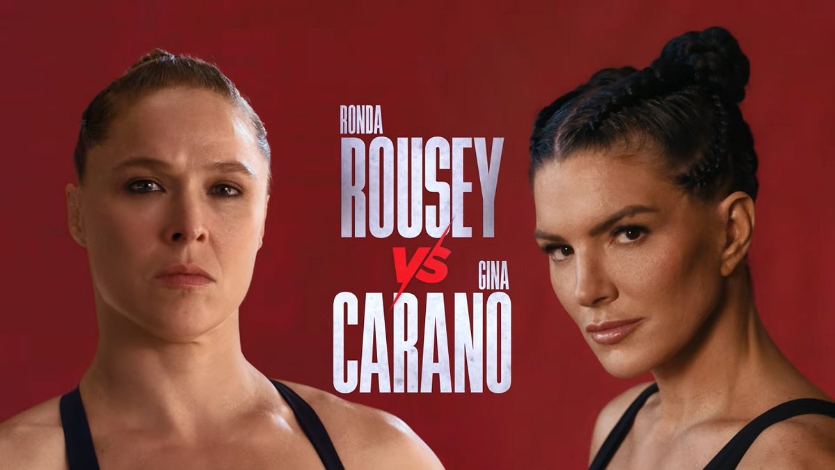 El combate entre Gina Carano y Ronda Rousey se podrá ver en Netflix