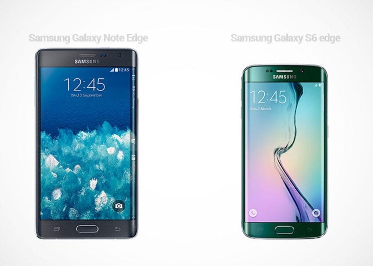 Samsung Galaxy S6 Edge vs Samsung Galaxy Note Edge, ¿es suficiente la ...