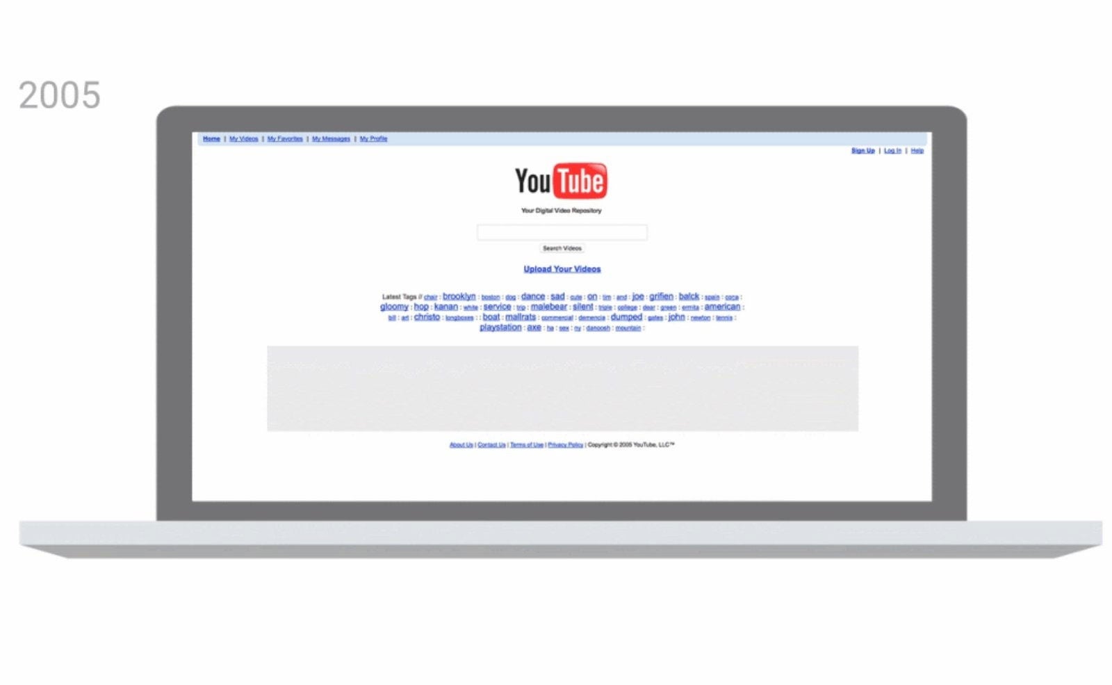 Así ha cambiado el diseño de YouTube en sus 15 años de historia