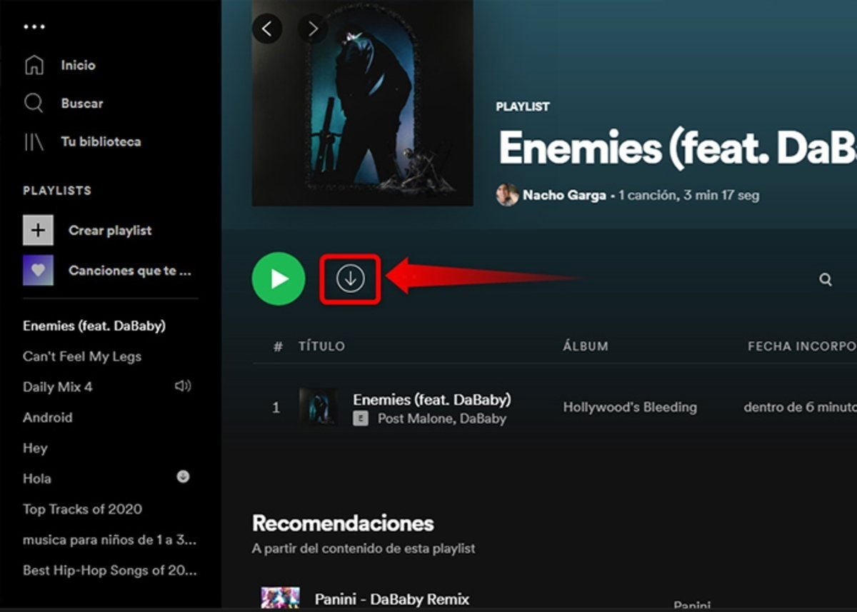 Cómo descargar música de Spotify paso a paso
