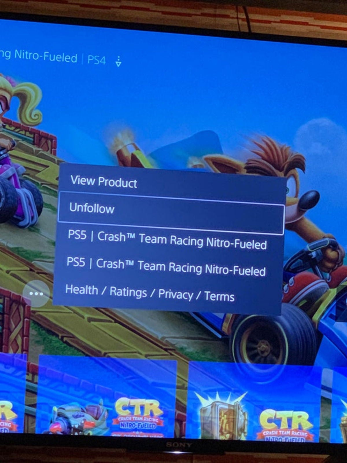 Aparece una versión de Crash Team Racing Nitro-Fueled para PS5
