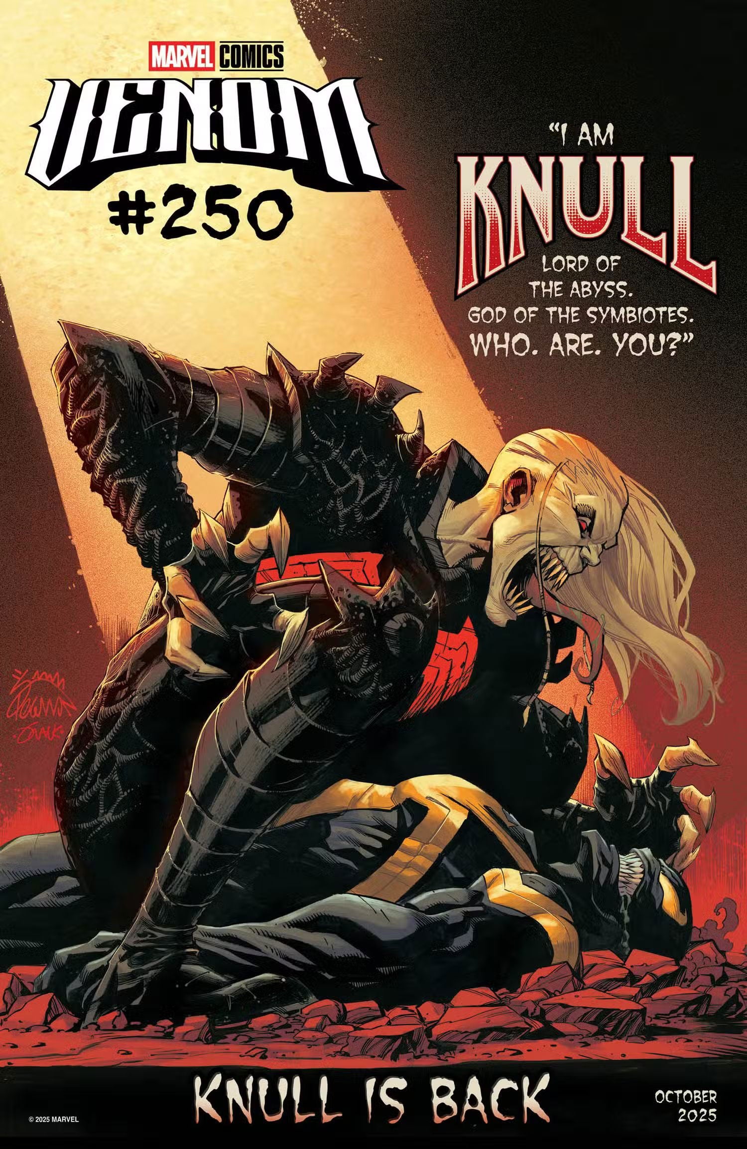 El dios simbionte de Venom, Knull, regresa oficialmente al canon de Marvel