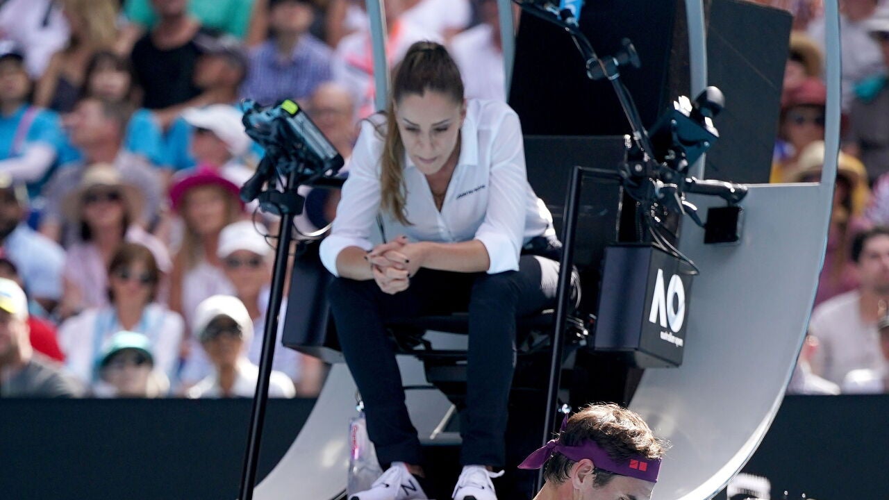 La obscenidad de Federer que la jueza de silla Marijana Veljovic no se ...