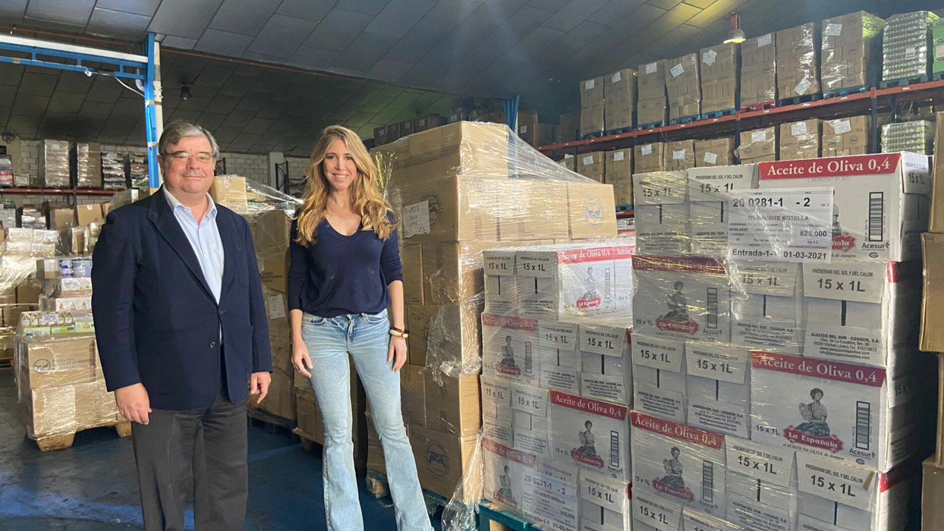 La Fundación Grupo Azvi dona 20 toneladas de alimentos para hacer ...
