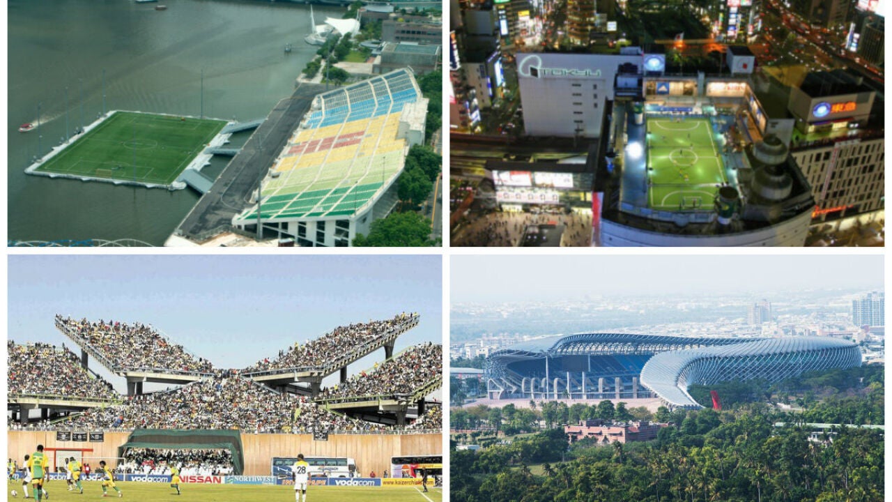 Del 100% ecológico al sumergible: los 10 estadios más sorprendentes del ...