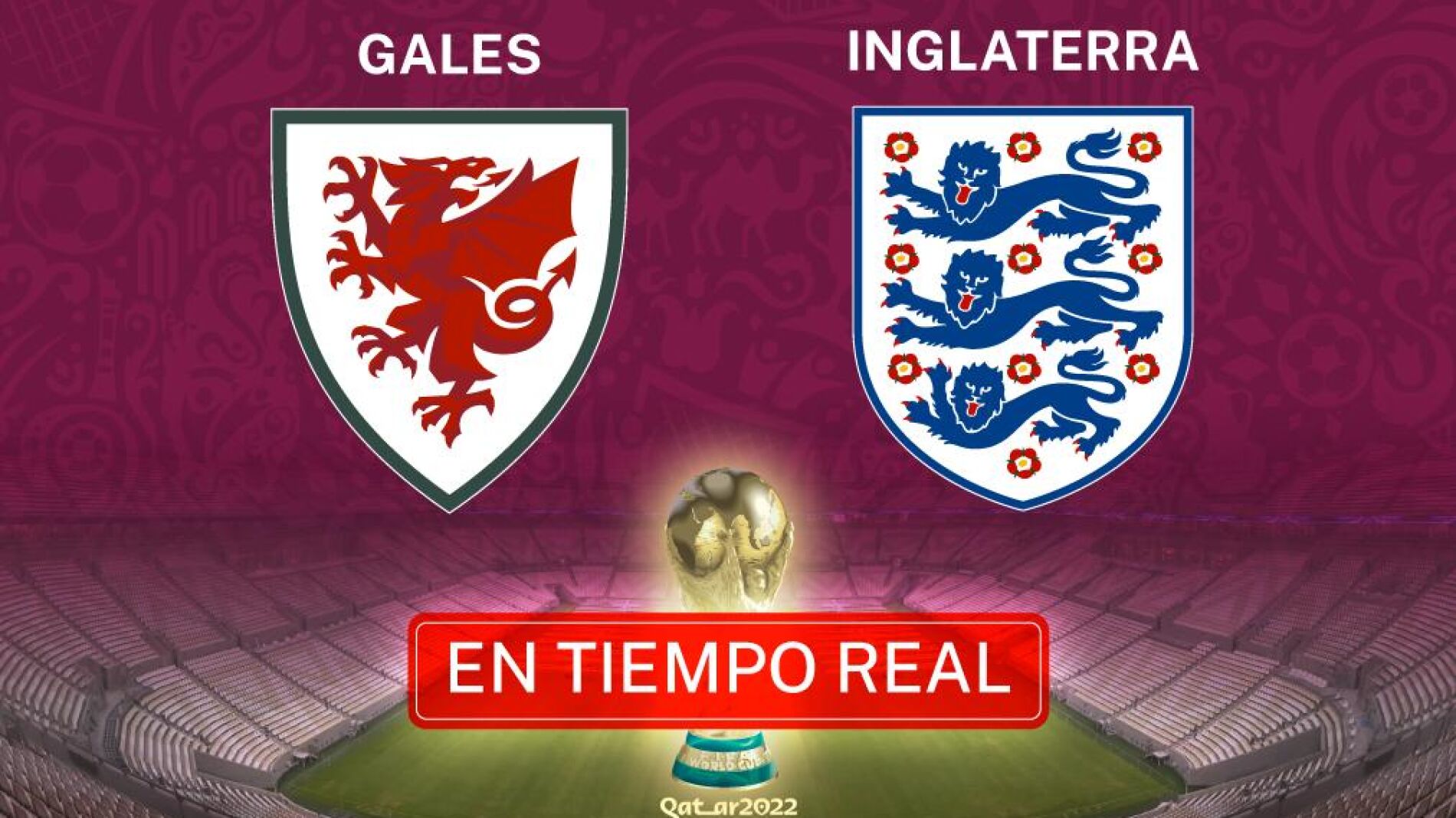 Inglaterra-Gales: resumen, goles y resultado en el Mundial de Qatar 2022