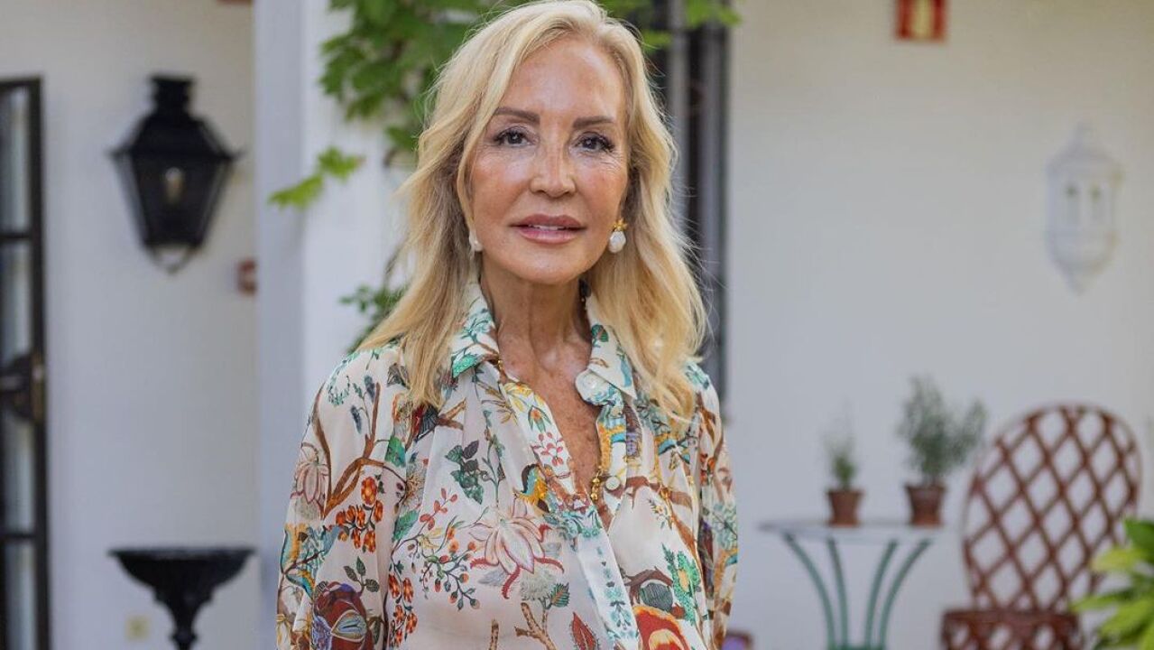 Carmen Lomana se convierte en la Gigi Hadid de Marbella con el vestido ...