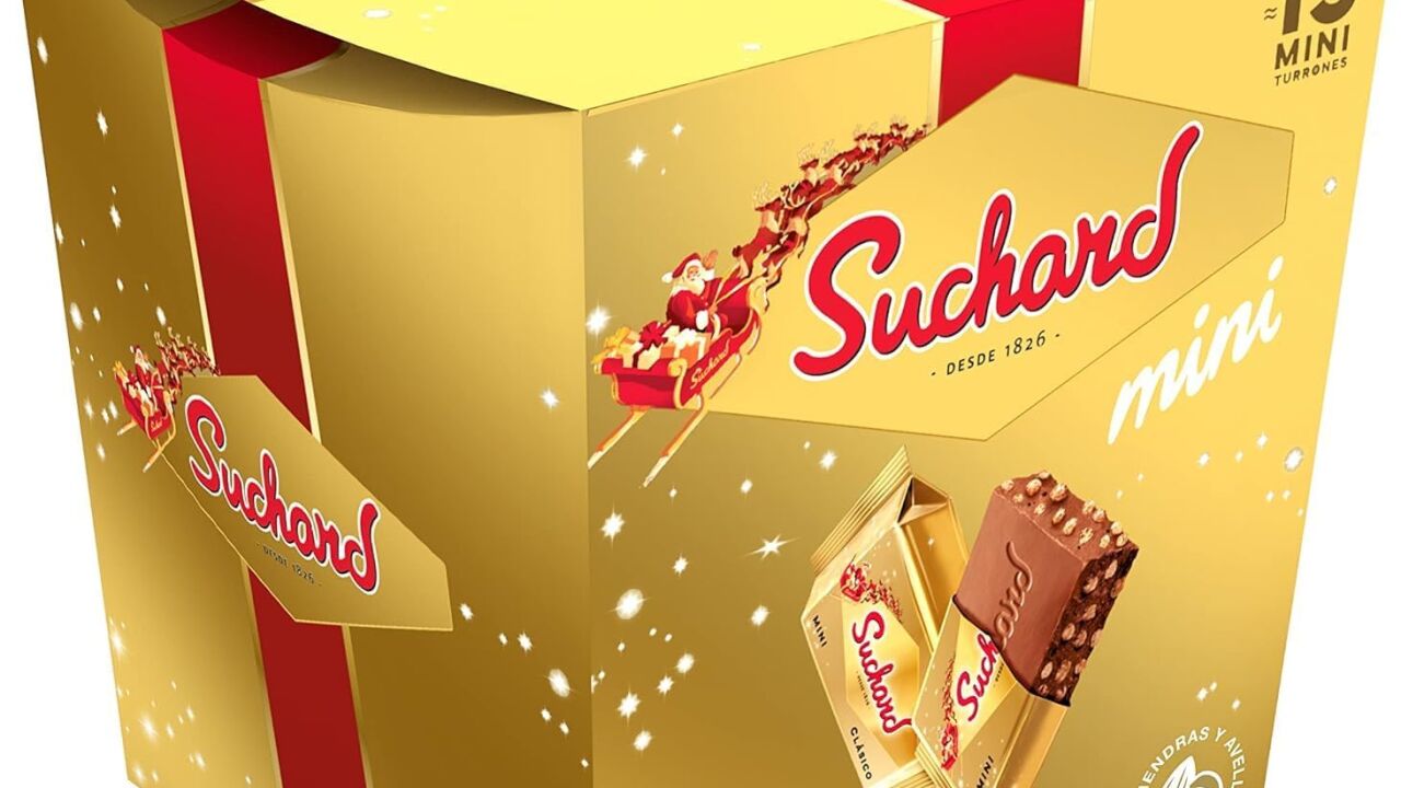 El turrón de Suchard para regalar más original que es líder en ventas