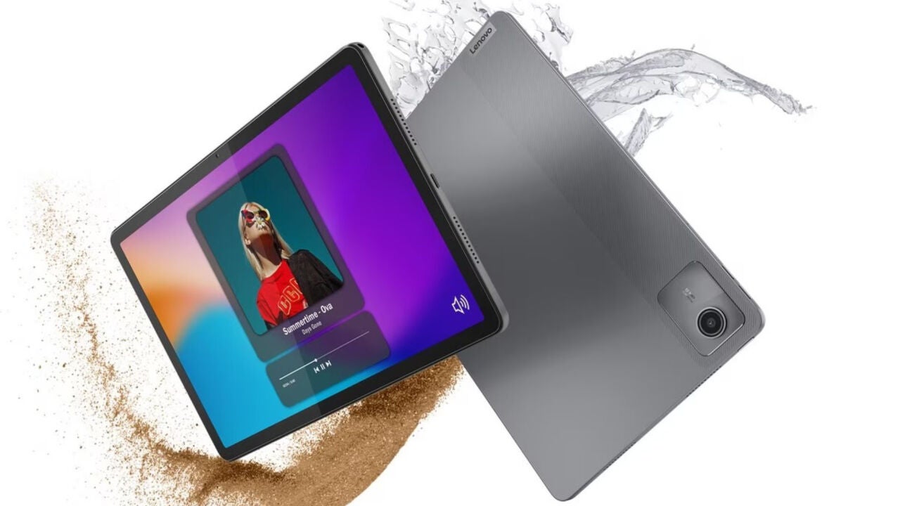 Esta tableta Lenovo con 4 altavoces, pantalla de 11 pulgadas y 128 GB ...