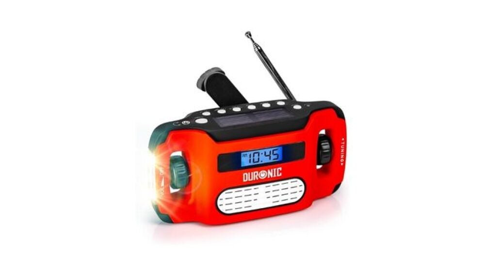 Linterna, radio y batería solar en un solo aparato por muy poco, ideal ...