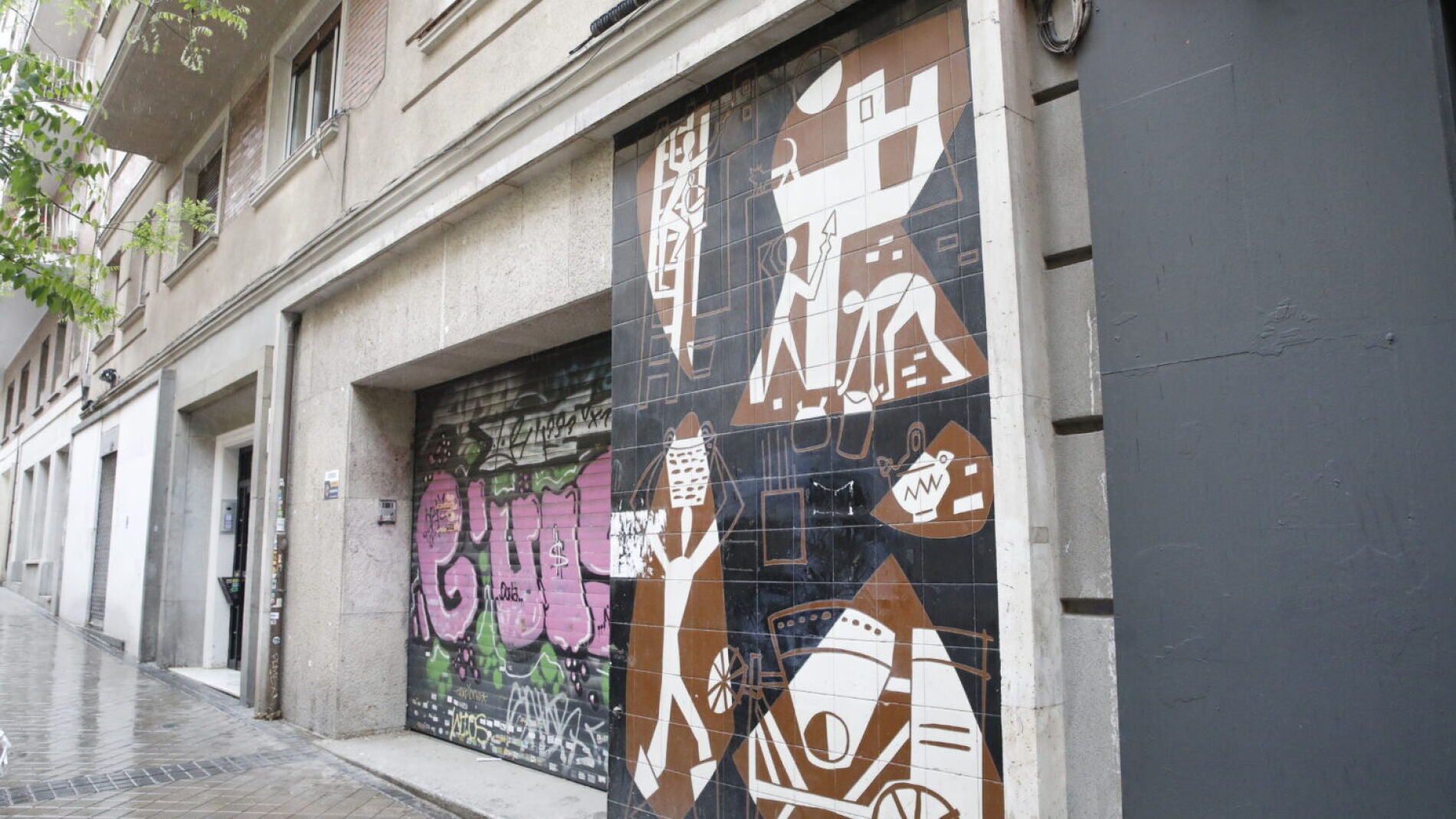 Madrid: proteger el mural de César Manrique en el distrito de Centro