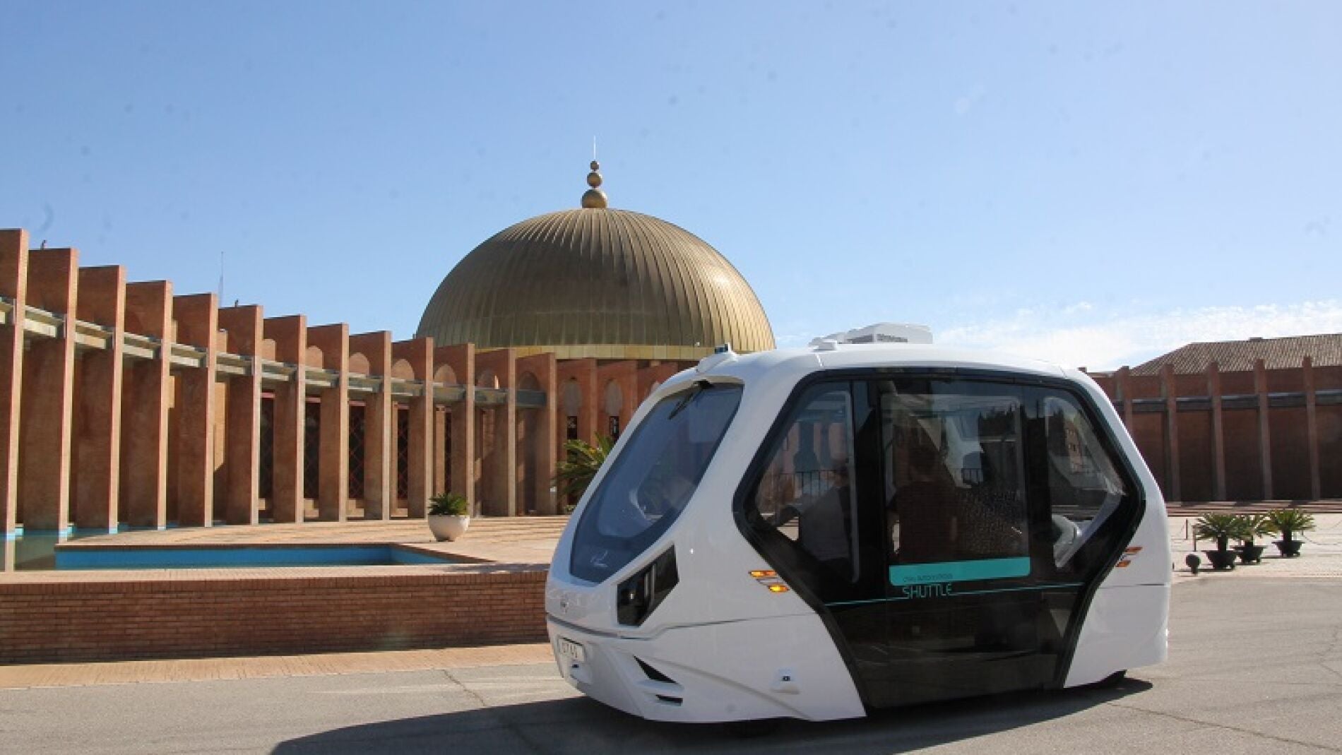 Así es el revolucionario ‘shuttle’ que Galicia pone a prueba en Sevilla