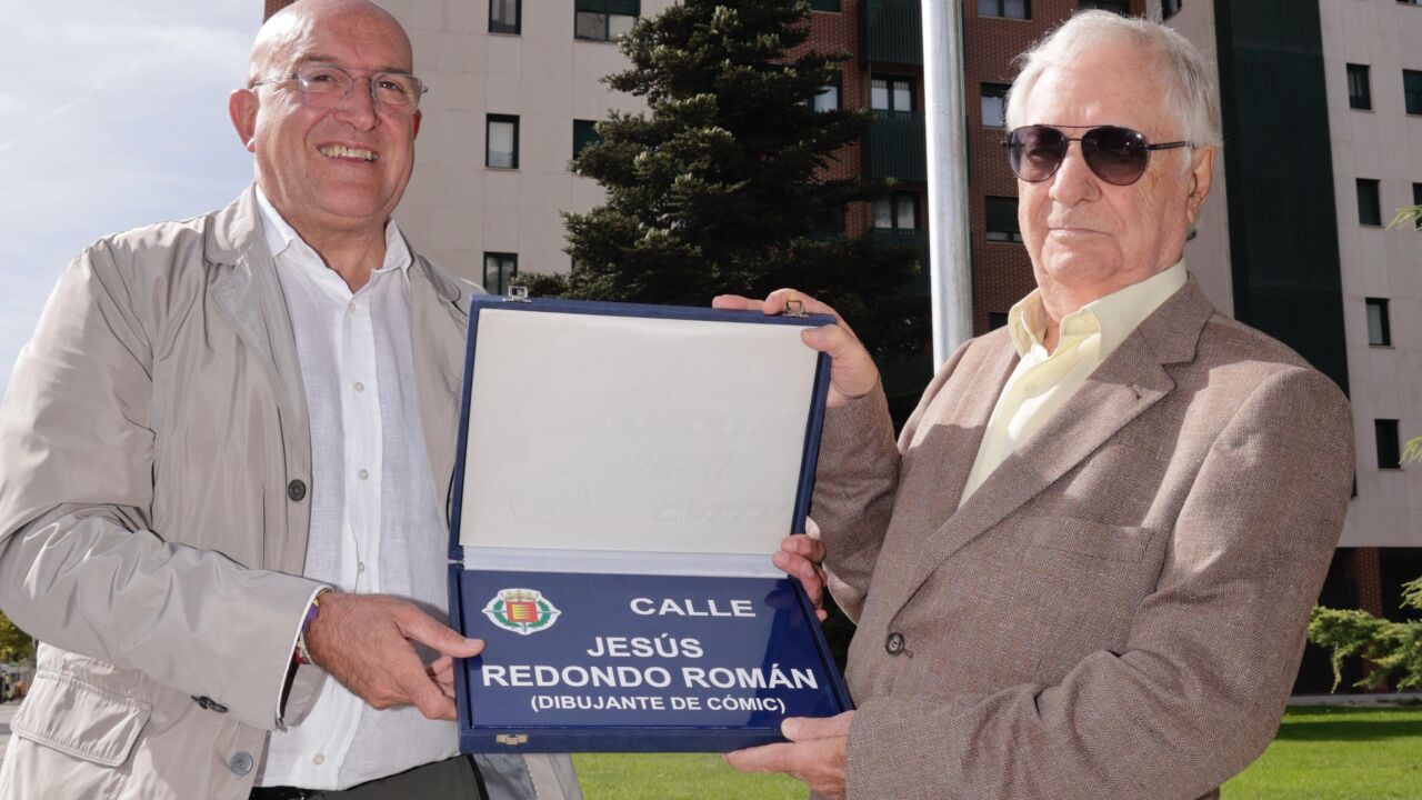 Valladolid rinde homenaje al maestro del cómic Jesús Redondo Román con una calle en la Ciudad de ...