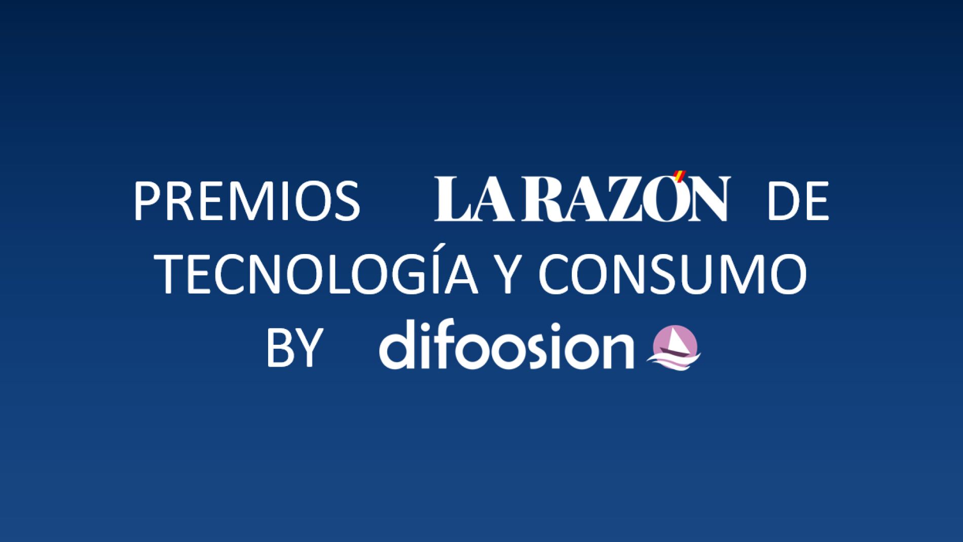 En directo: Premios La Razón de Tecnología y Consumo by Difoosion