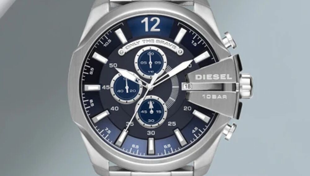 Un reloj con carácter, grande y reconocible: el Diesel que baja a 110 euros