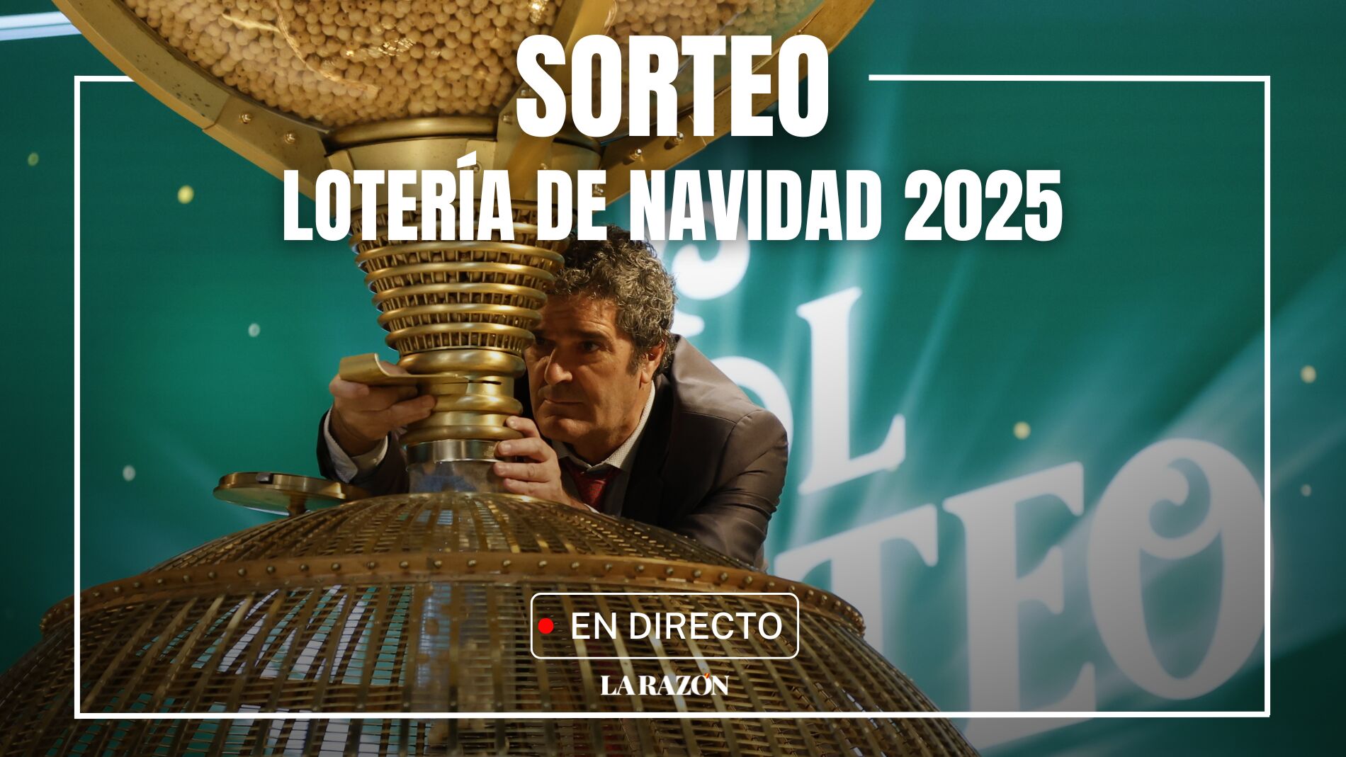 Lotería de Navidad 2025, en directo: el Gordo, números premiados ...