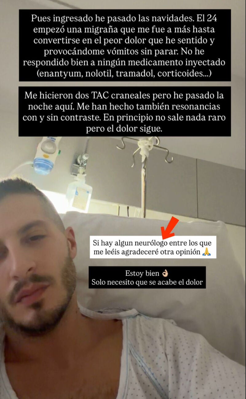 Nando Escribano, ingresado en el hospital de urgencia: desesperado con ...
