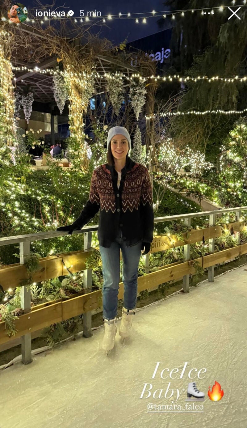 Tamara Falcó convierte el patinaje sobre hielo en tendencia: la ...
