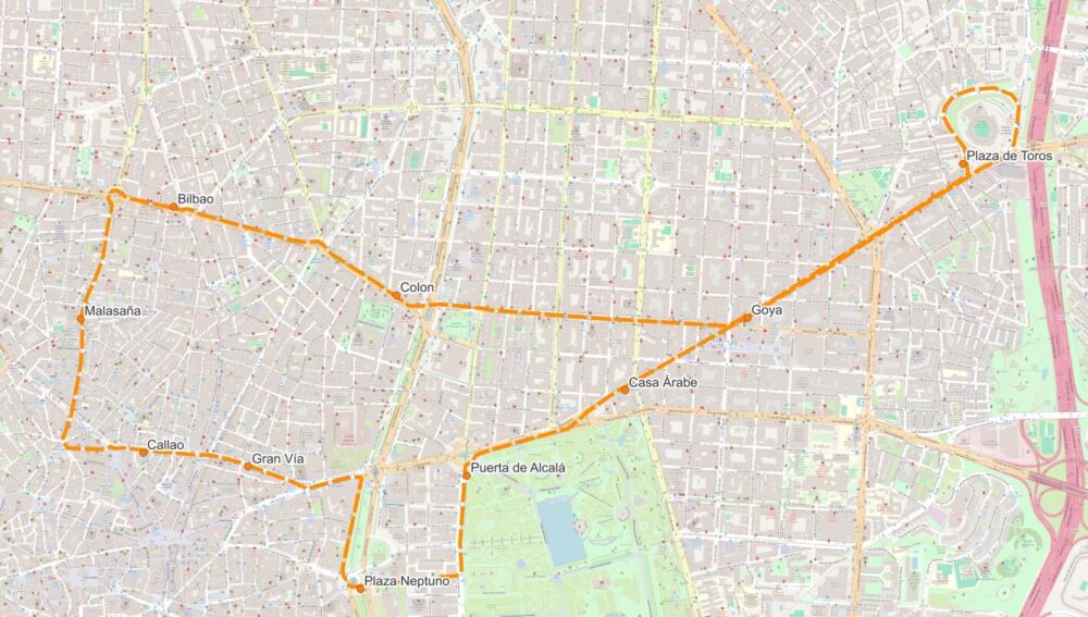 Estos son los tres recorridos de los nuevos autobuses turísticos de Madrid
