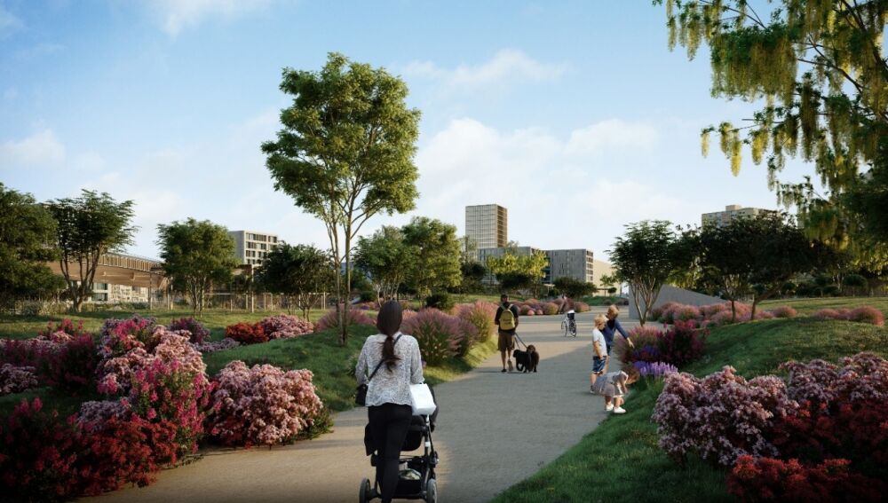 El plan de 260 millones para la Sagrera: el parque más grande de ...