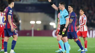 Cubarsí se pronuncia tras su expulsión ante el Atlético: "Asumo la ...