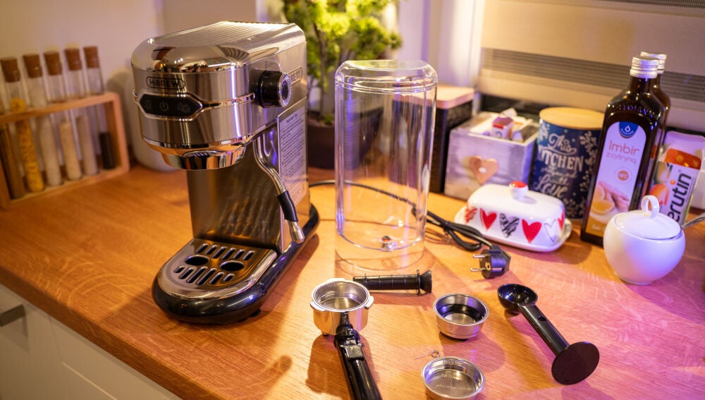 HiBREW H11 Slim, la cafetera espresso de acero inox con 20 bar que cabe ...
