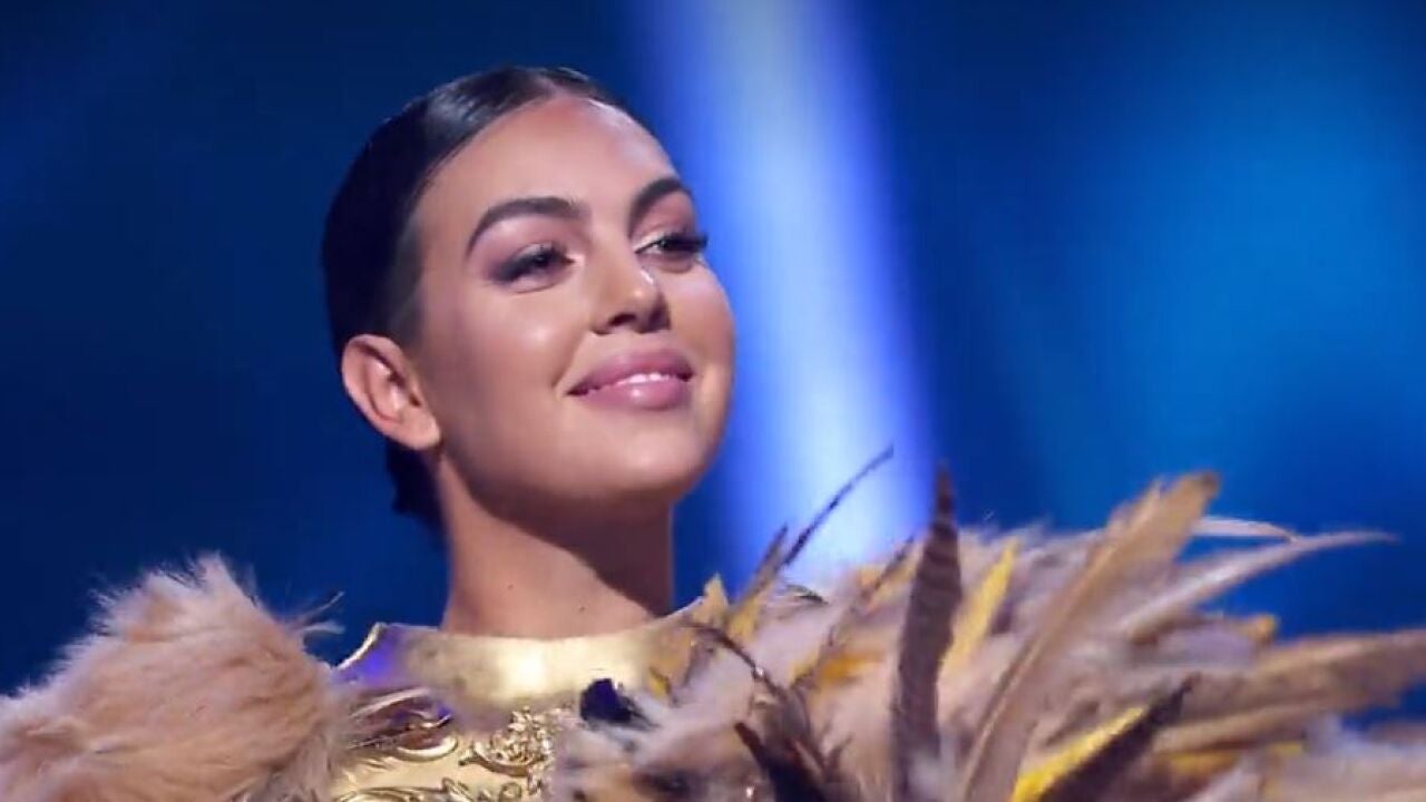 Georgina Rodríguez, la primera concursante desenmascarada en “Mask Singer”