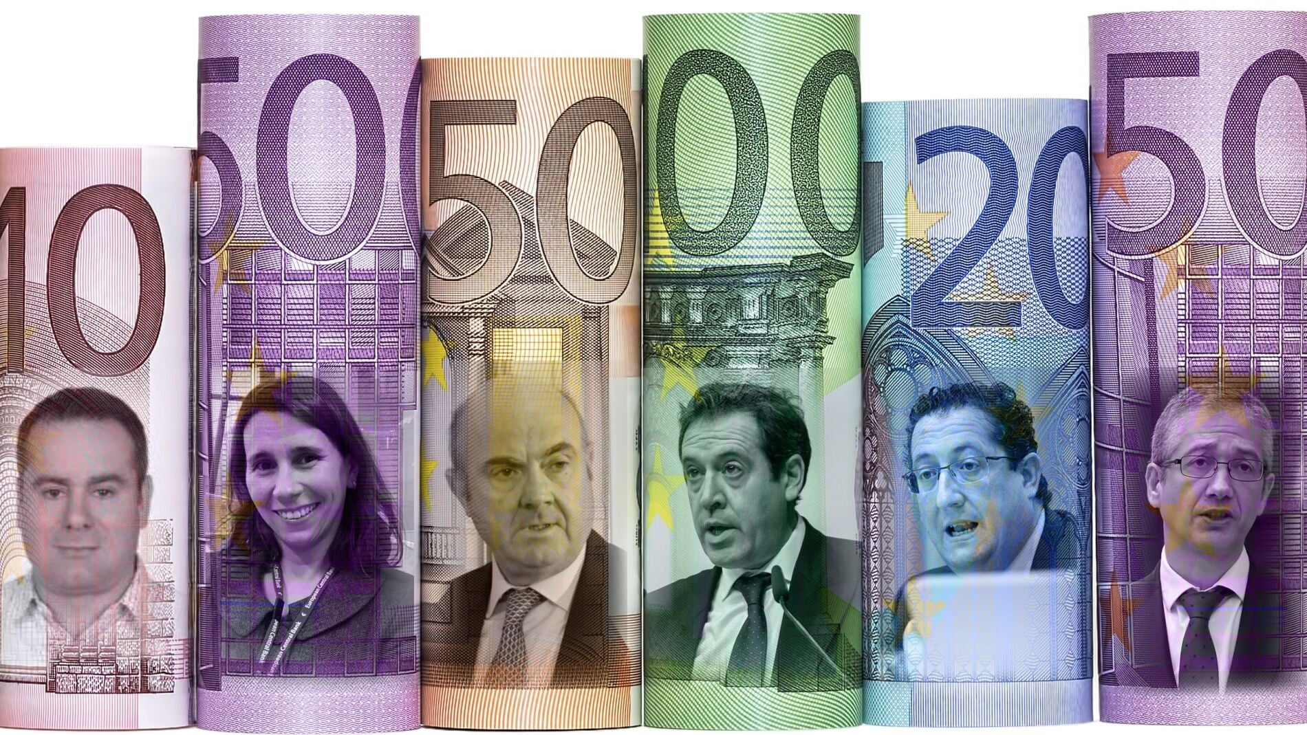 Los españoles que más mandan en el BCE