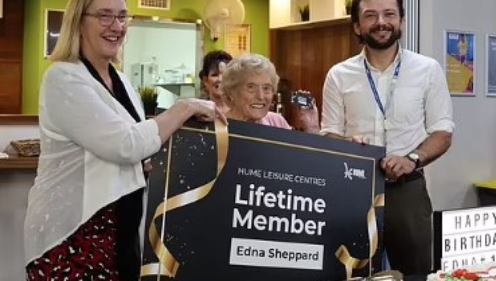 El secreto de Edna Sheppard, la mujer de 100 años que va al gimnasio ...