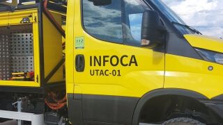Declarado un incendio próximo al camping Waingunga de Lepe que moviliza ...