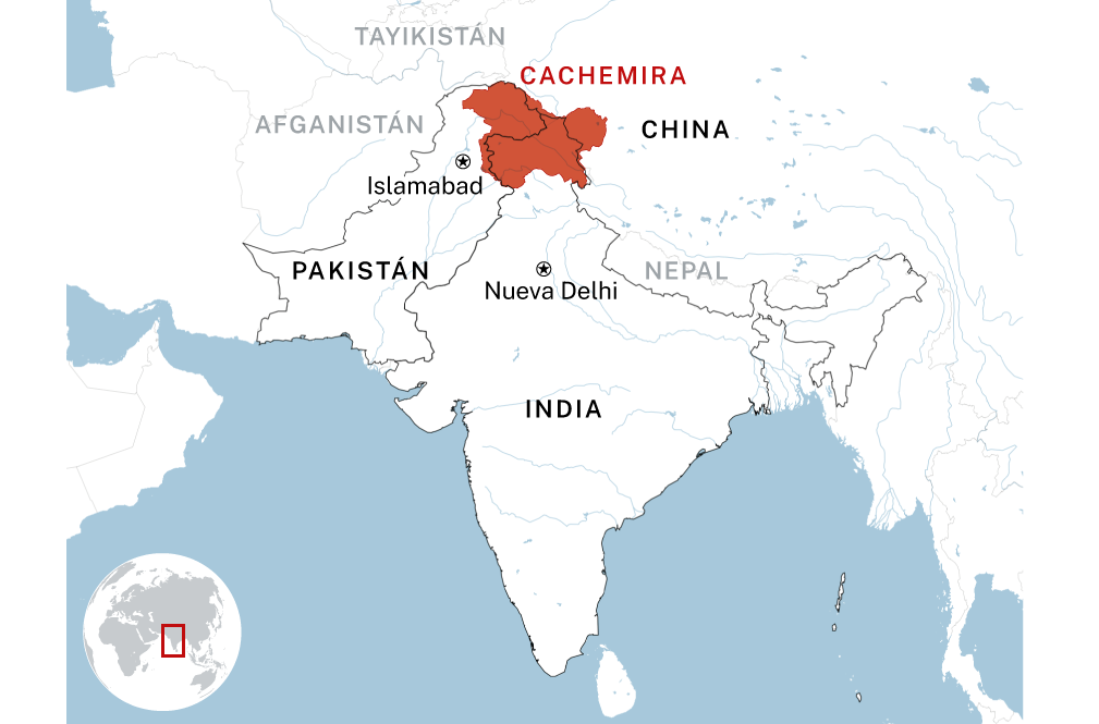 Cachemira, 75 años de tensión entre India y Pakistán