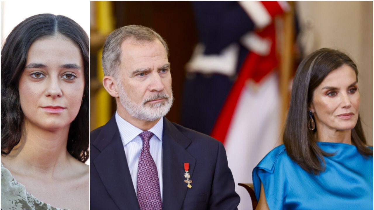 El feo de Victoria Federica a los Reyes Felipe VI y Letizia en su salto ...