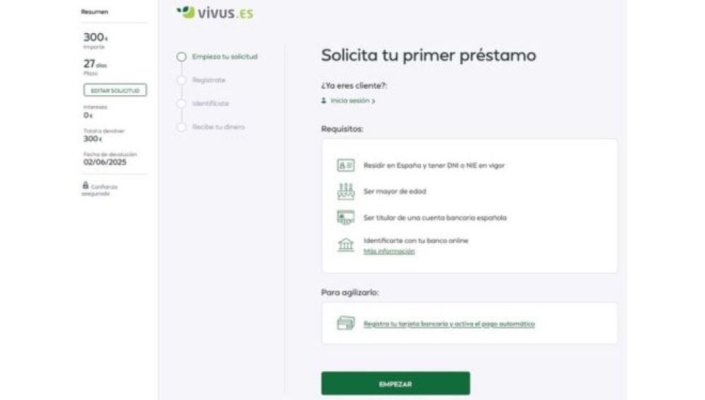 Opiniones sobre Vivus.es: ¿es verdad que te dan 300€ sin intereses ni comisiones?