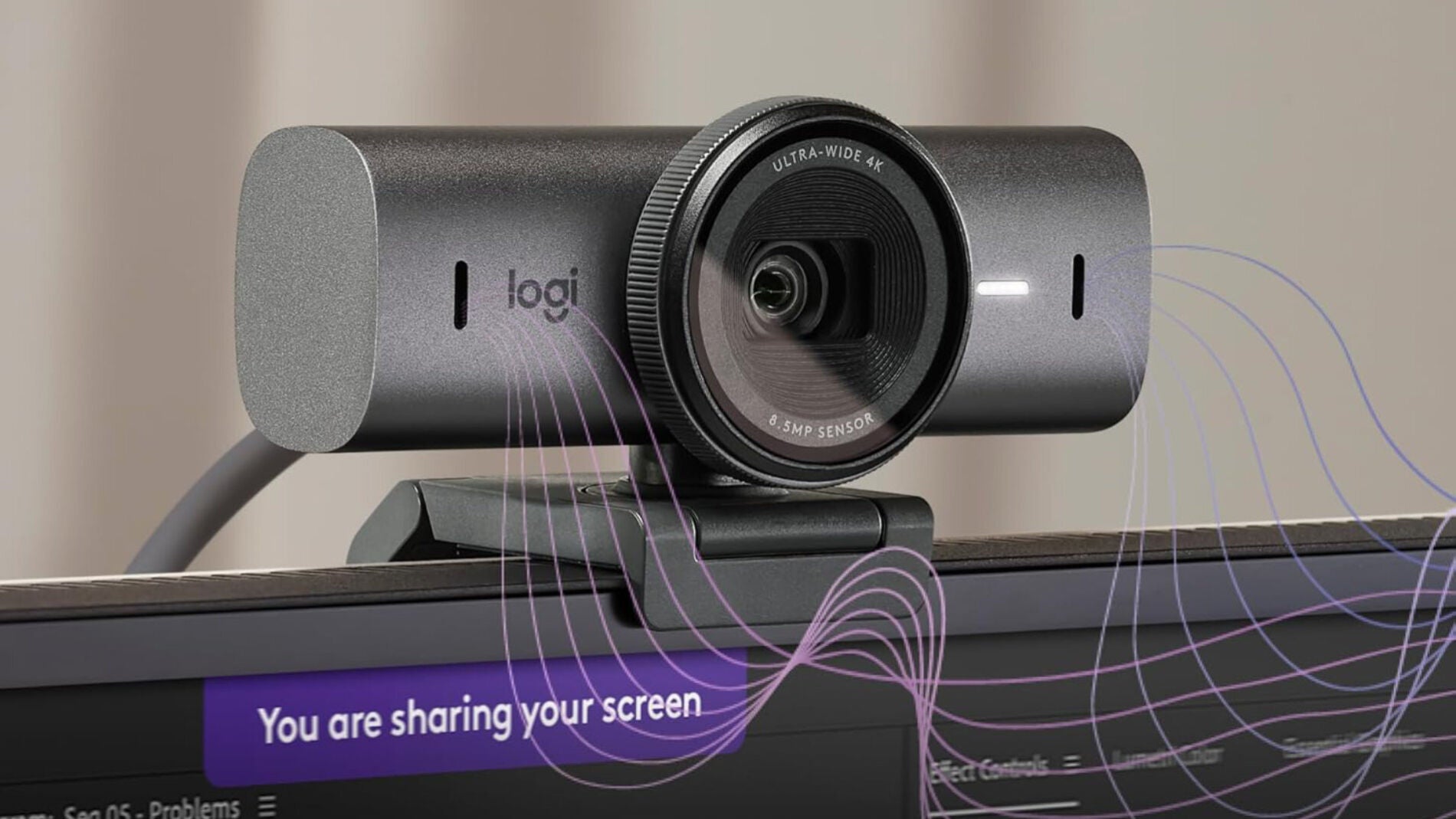 Disfruta de una calidad de imagen superior con esta cámara web Logitech con resolución 4K e IA ...