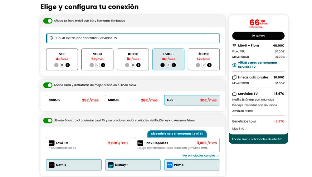 Esta tarifa de fibra y móvil no solo es potente y barata, también te ...