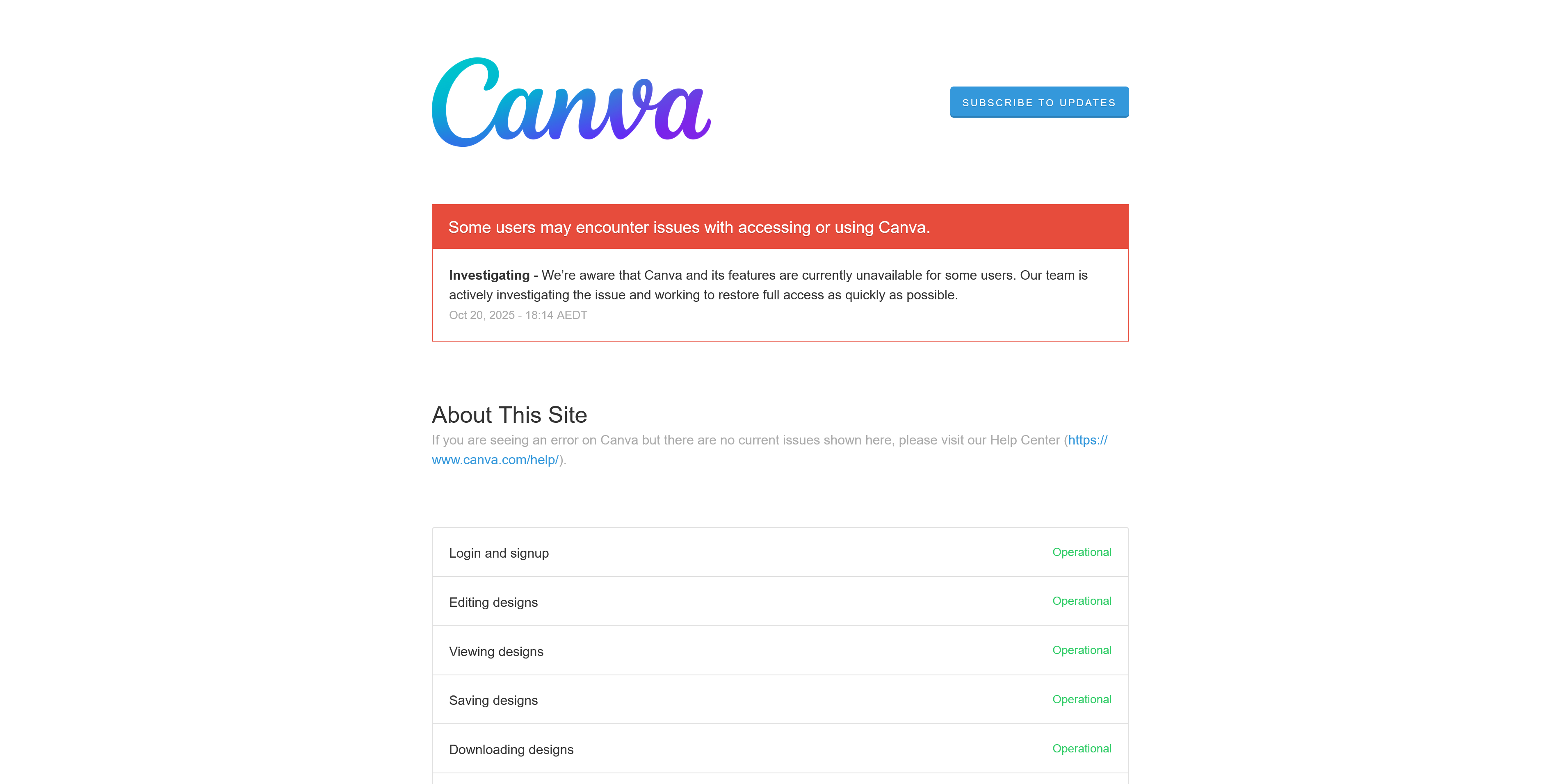 Canva se ha caído: qué ha pasado y cuándo volverá a estar disponible el ...