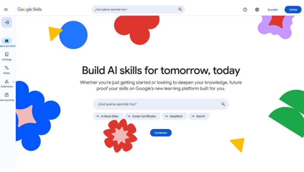 Google Skills: la nueva plataforma de formación online de Google con ...