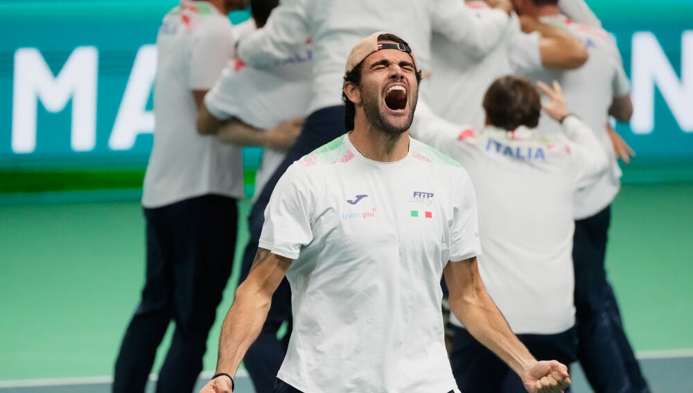 España no puede con Italia en la final de la Copa Davis