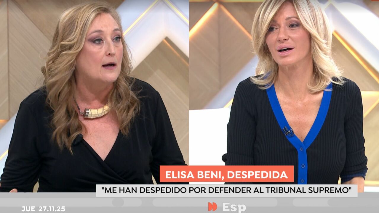 Elisa Beni se defiende en 'Espejo Público' tras su despido de elDiario ...