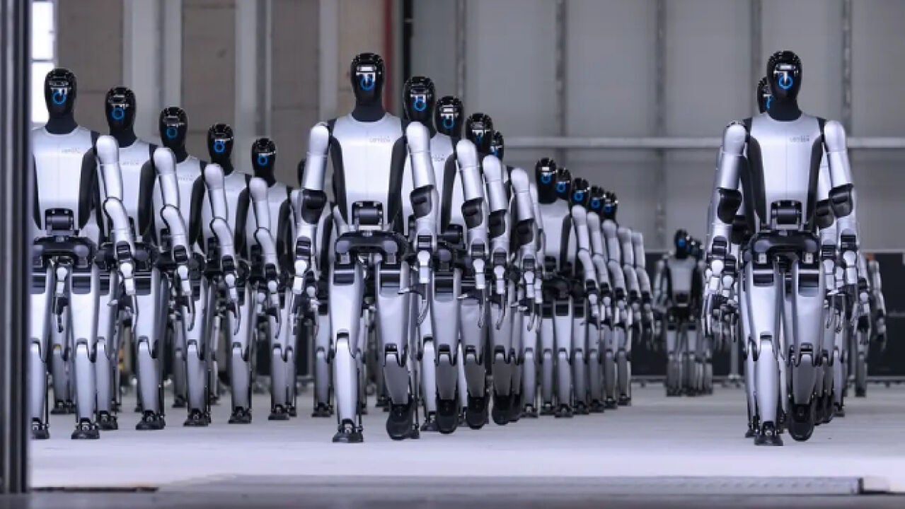 Un 'ejercito' de robots chinos impresiona y atemoriza al mundo tras un ...
