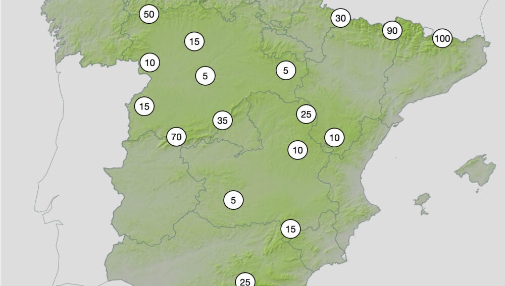 Alerta de la AEMET por temporal de frío y nieve en España, en directo ...