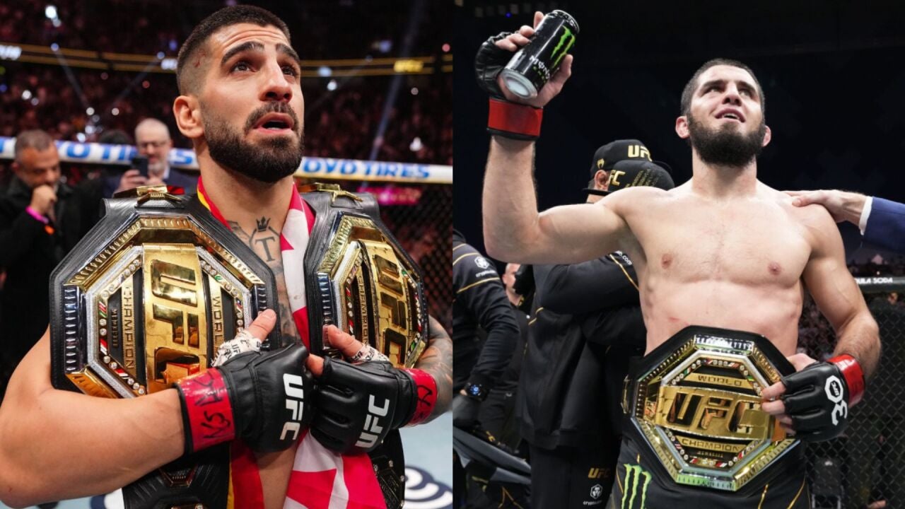 Islam Makhachev reta a Ilia Topuria en el peso wélter: "Si quiere ...