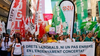 La enseñanza concertada pide ante Les Corts avances para negociar la ...